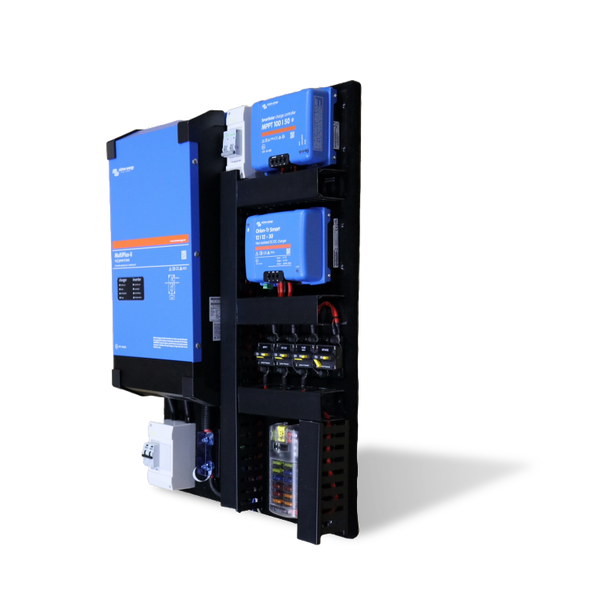 Coorong Series Pre-wired Victron Board - Portrait - 3000VA + Mains 120 ...